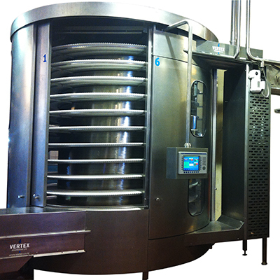 Spiral Prover & Conveyor | Vertex Engineers Hamilton